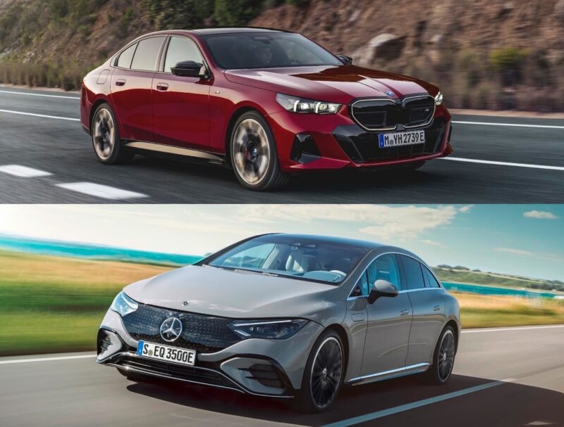 BMW i5 vs Mercedes-Benz EQE: Pertarungan sedan EV mewah Jerman