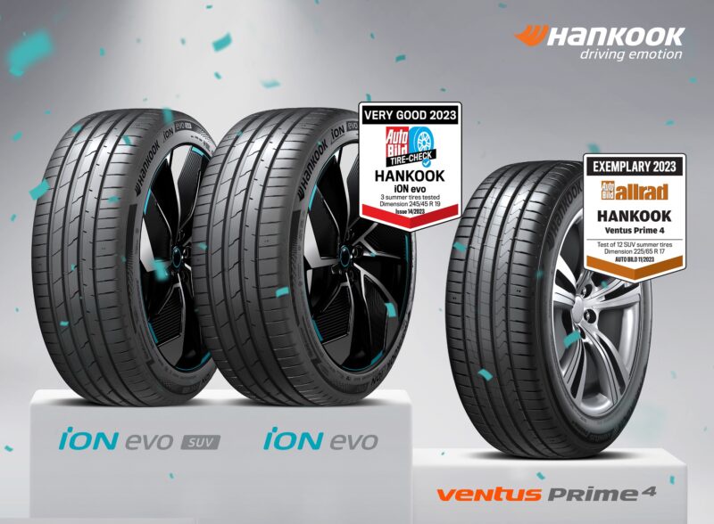 Tayar Hankook iON evo, Ventus Prime 4 dilancarkan di Malaysia