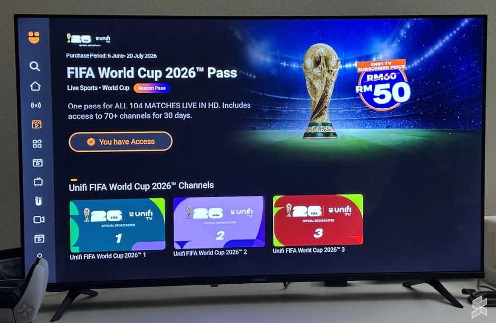 Unifi TV umum harga Pas Piala Dunia FIFA 2026, RM20 sehari atau RM50 ...