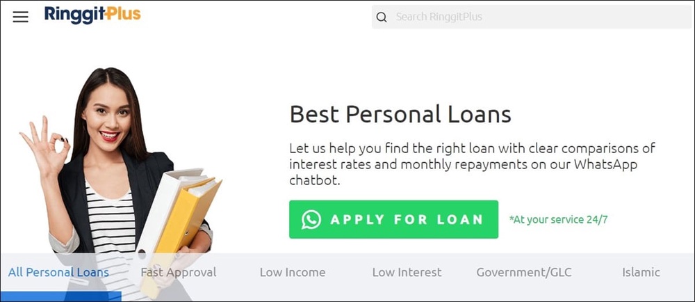 How To Apply For Personal Loan On RinggitPlus?