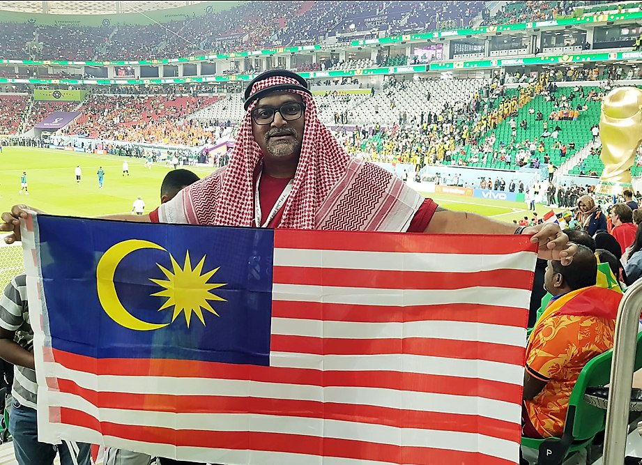 Malaysian fan’s brilliant Qatar World Cup adventure