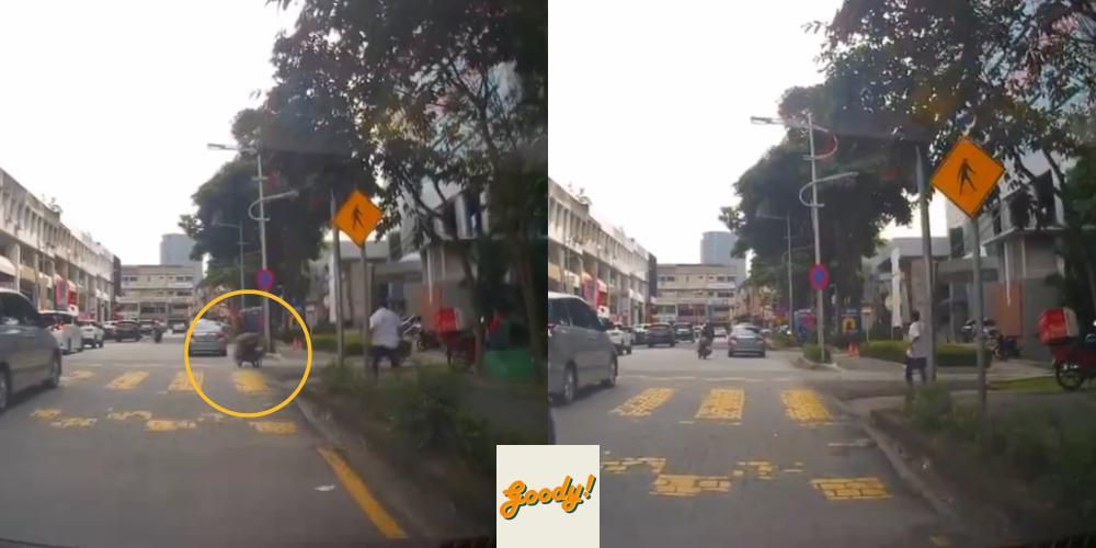 Dashcam Records Moment Motorist Snatches Womans Handbag In Broad
