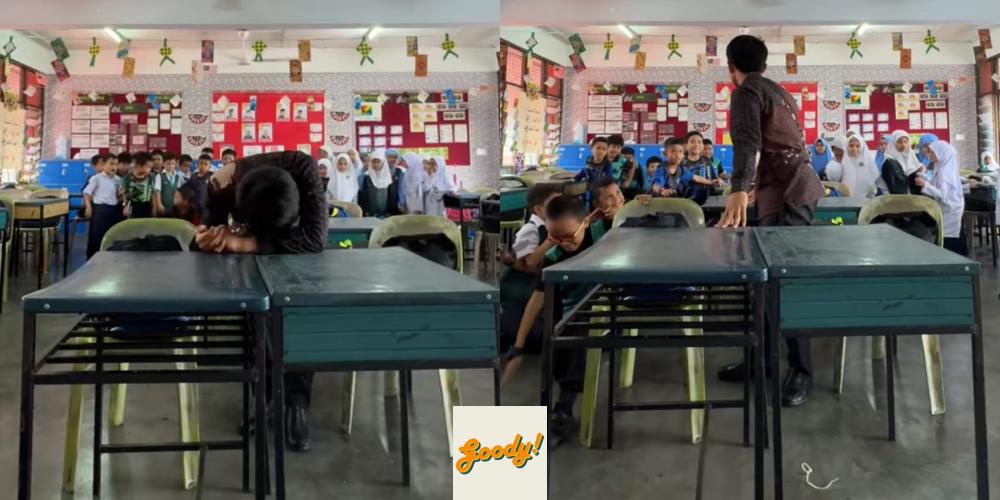 WATCH: Man Creates Heartfelt Memory With Students On His Last Day Of ...