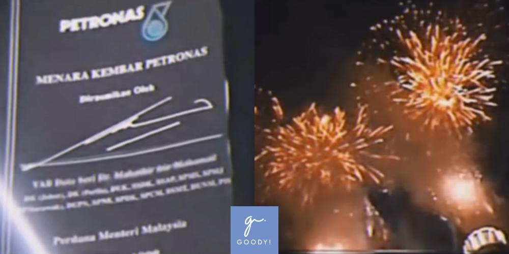 WATCH: Old Footage Shows Petronas Twin Towers Lighting Up For The First ...