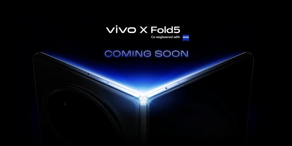 Work Smart, Travel Light: The vivo X Fold5 Is Almost Here