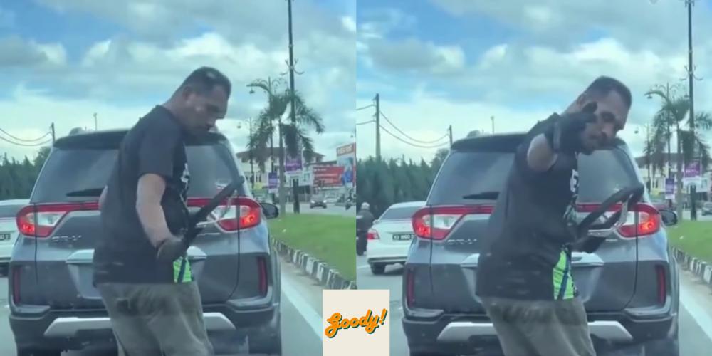 Strange Man Pretends To Drives An Invisible Car And Netizens Are Confused