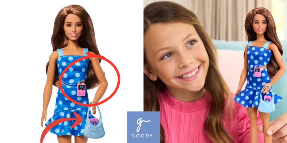 Mattel Launches Barbie With Type 1 Diabetes & A Glucose Monitor