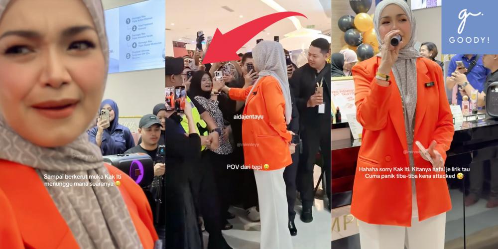 WATCH: Dato Siti Nurhaliza’s Candid Reaction To Fan Singing Her Song Has Us In Stitches