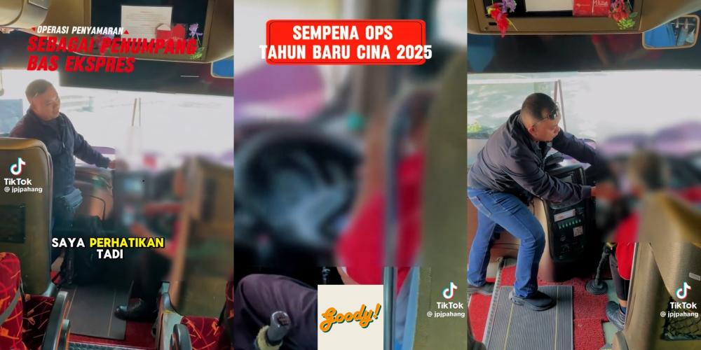 WATCH: JPJ Pahang Officer Goes Undercover On Express Bus, Catches ...