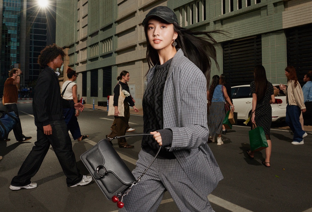 Elle Fanning, Kōki, Nazha and Youngji Lee star in the Coach Spring 2025 ...