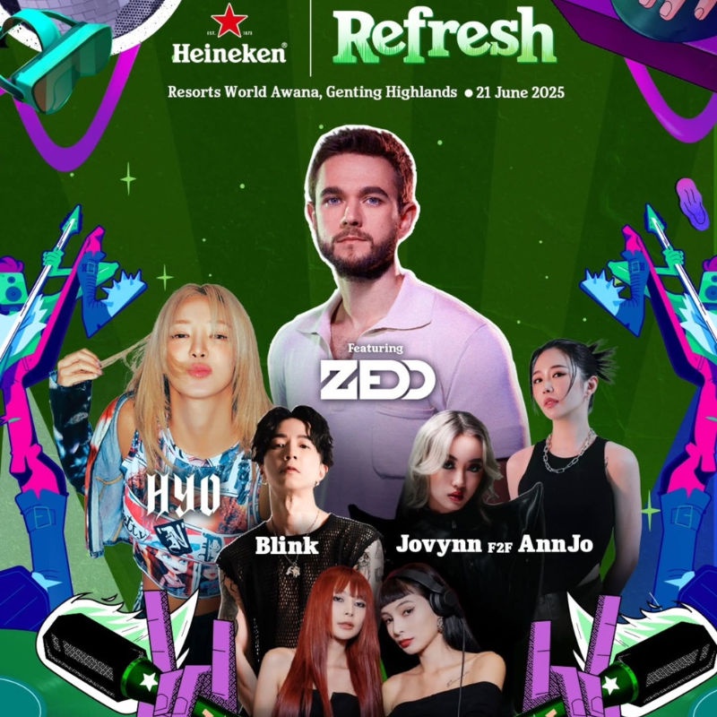 Heineken Refresh 2025 concert guide: How to get there, full lineup, and more