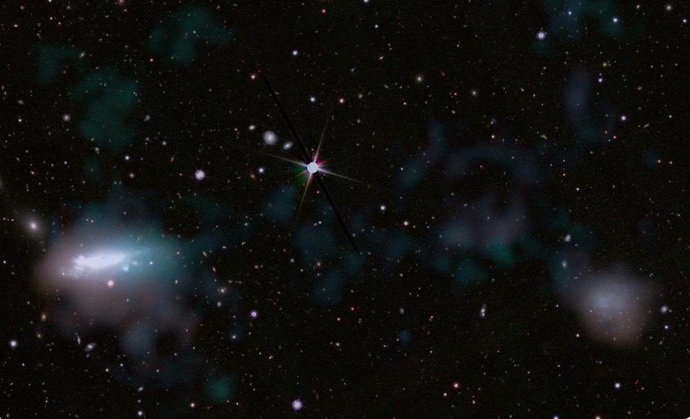 What a newly discovered gas bridge between galaxies tells us about the ...