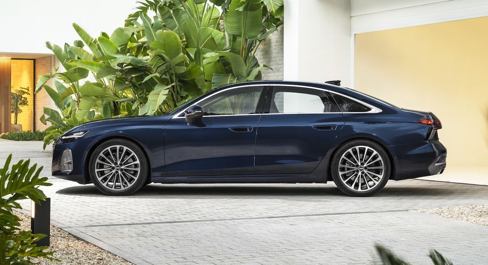 Audi debuts all-new A6 sedan (C9) for 2025 - sleek aero, ICE + MHEV ...