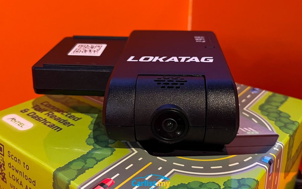 Amtel introduces Lokatag Pro - toll reader AND dashcam all in one!