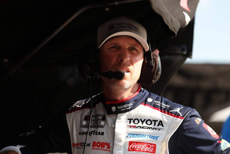 NASCAR FireKeepers Casino 400 starting grid lineup as Denny Hamlin’s ...