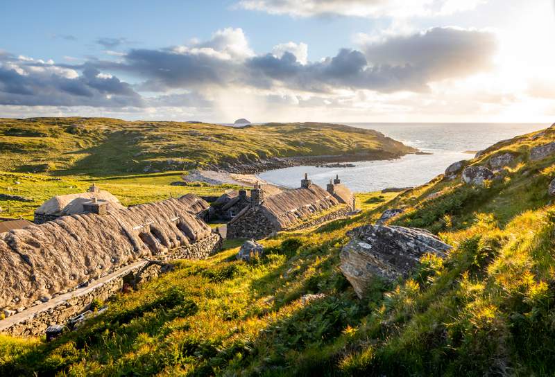 In Scotland, travel back in time in this historic village with stone ...