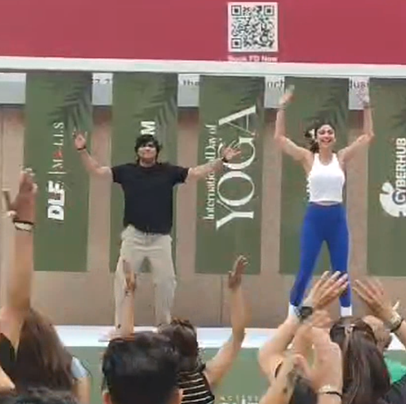 Shilpa Shetty participate in International Yoga Day celebrations 2026 ...