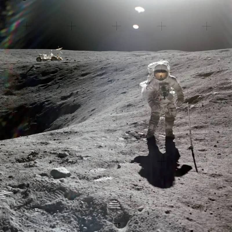 Astronaut Charles Duke Left a Family Photo on the Moon During a 1972 ...