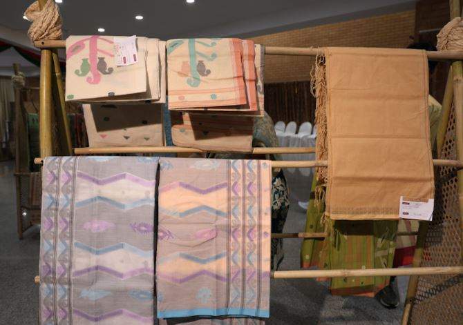 Bangladesh's Tangail Saree tradition takes centre stage in New Delhi ...