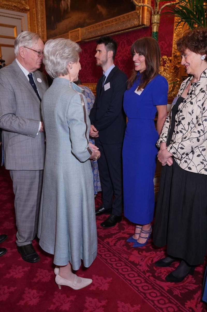 Davina McCall meets King Charles, Queen Camilla and Catherine at St ...