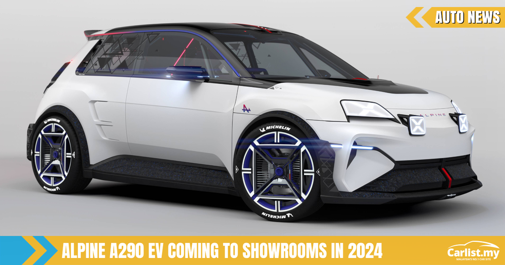 Alpine A290_β unveiled - EV hot hatch with central driver seat