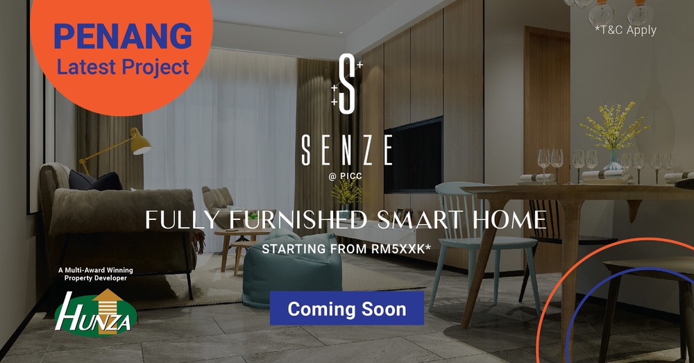 SENZE@PICC – The Most eye-catching new fully furnished smart residence