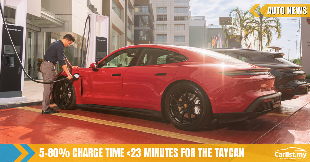 350kW DC fast chargers now available at Porsche Centres in Malaysia