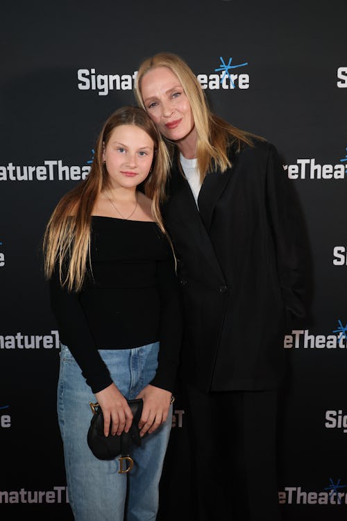 Uma Thurman & Rarely-Seen Daughter, Luna, Support Maya Hawke's New Play