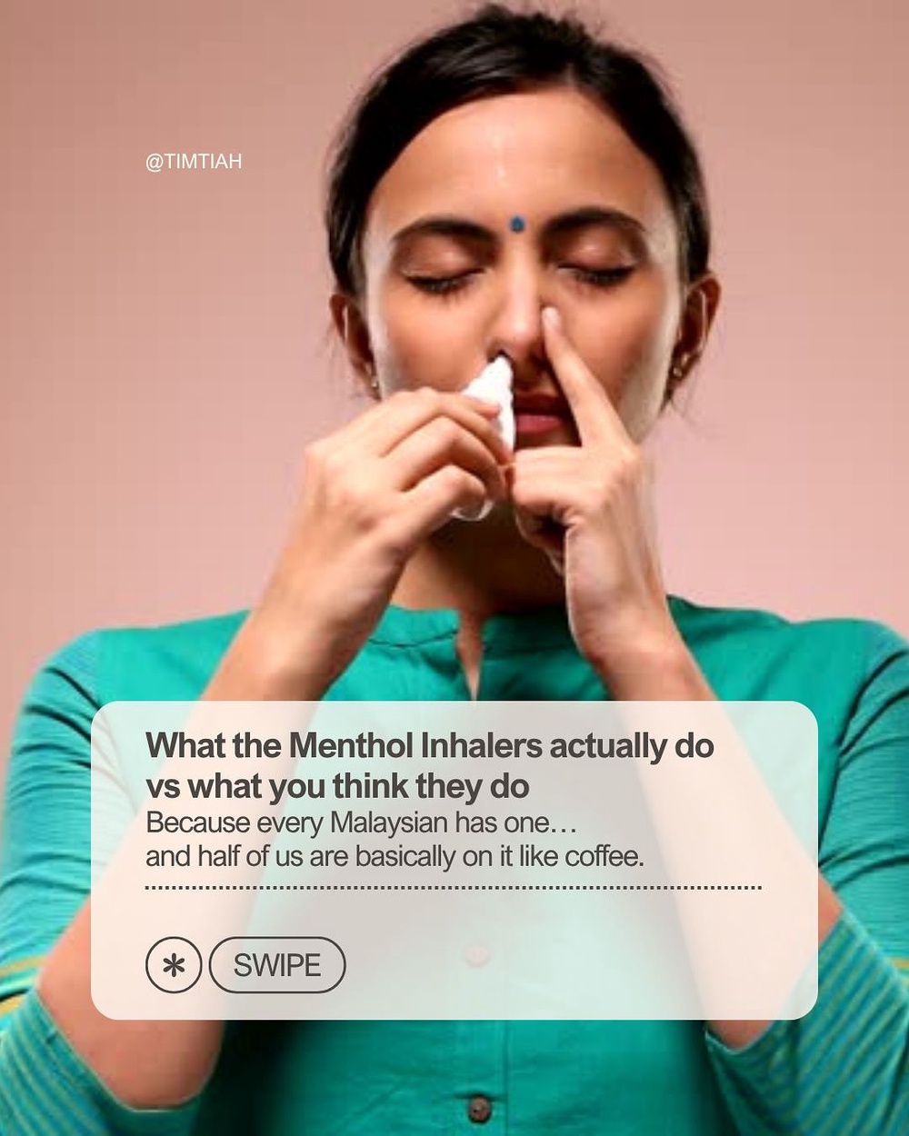 What Menthol inhalers actually do vs what you think they do