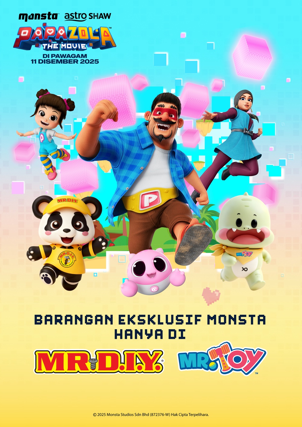 From screen to shelf: Papazola merchandise lands in MR D.I.Y. & MR TOY ...