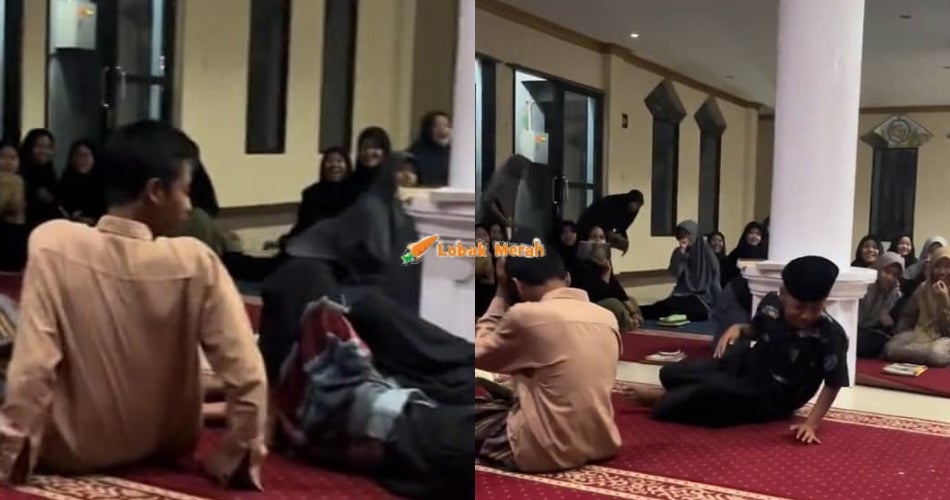 Bangun-Bangun Nampak Bidadari, Tiga Sekawan Terlelap Di Ruangan Solat Wanita Bikin Netizen Terhibur