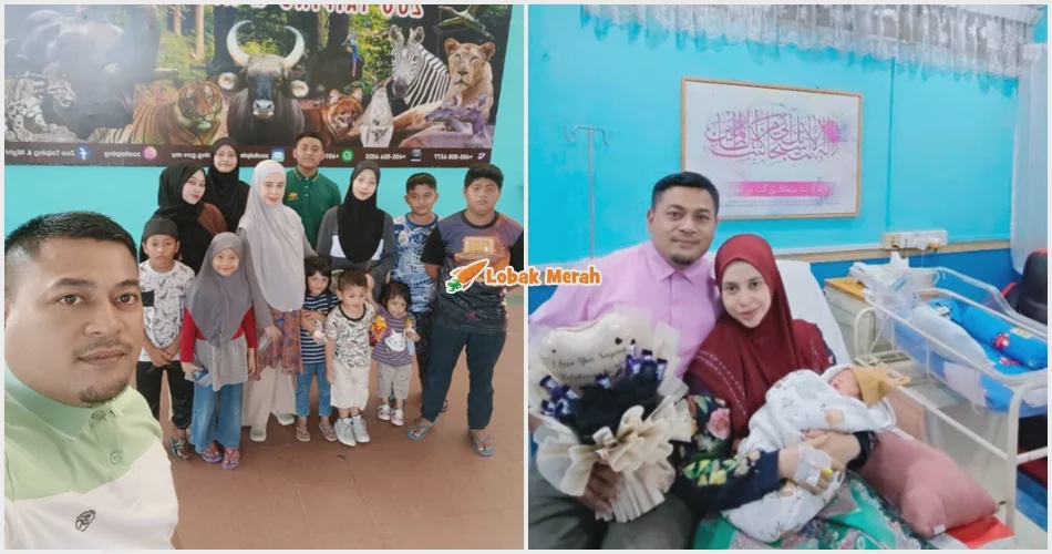 Pernah Tular Miliki 11 Anak, Pasangan Suami Isteri Ini Selamat Menimang ...