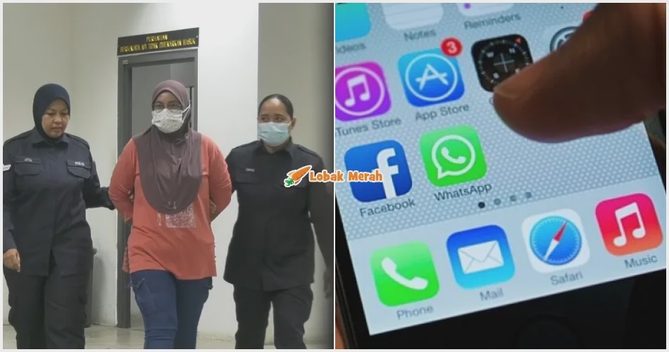 Suri Rumah Anak 7 Mengaku Bersalah Tawar Khidmat S*ks Melalui WhatsApp Didenda RM2,000
