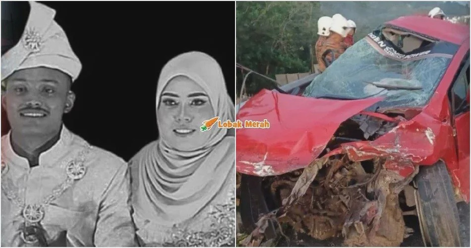 “Janji raya bersama tinggal kenangan” – Pasangan Suami Isteri Maut Kemalangan Rupanya Baru 3 ...