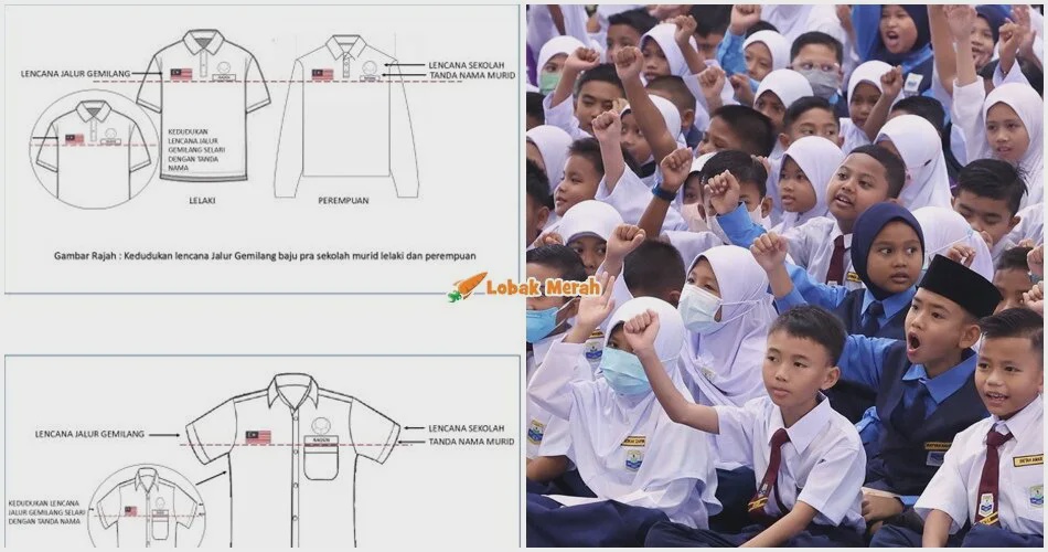 Berkuat Kuasa 21 April 2025, Pelajar Wajib Pakai Lencana Jalur Gemilang ...