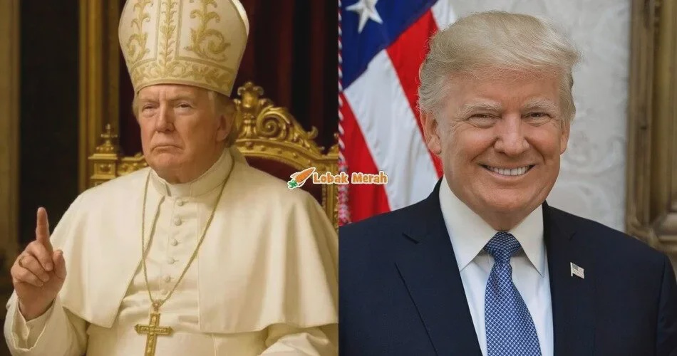 ⁠Guna AI Untuk Buat Gambar Jadi ‘Pope’, Tindakan Trump Undang Kritikan ...