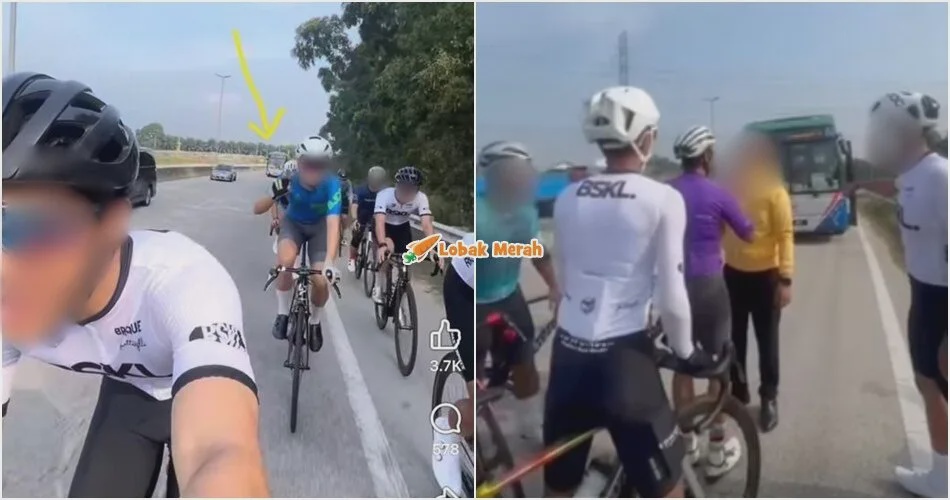 “Halang laluan bas” – Rapid Bus Perjelas Video Pemandu Bas Berselisih Faham Dengan Geng Basikal