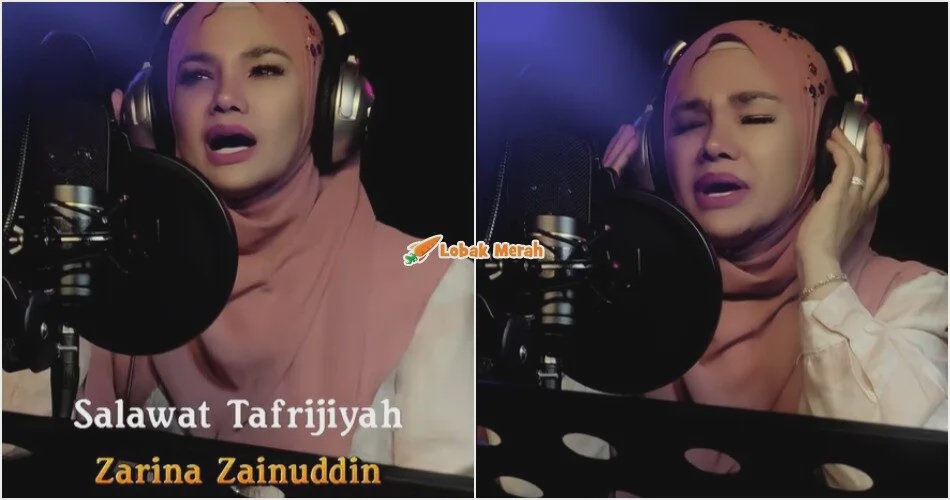 Zarina Zainuddin Tak Melatah Suara Dikritik Sumbang Dalam Video Selawat, Nak Masuk Kelas Vokal