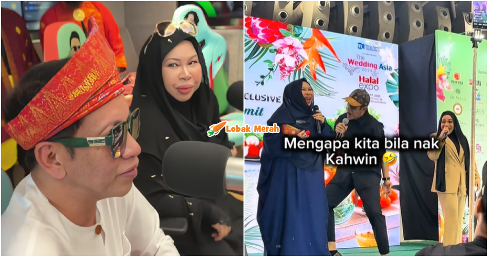 “Tunang jangan lama-lama” – Gelagat Cik Lan Nyanyi Dengan Dato’ Sri ...