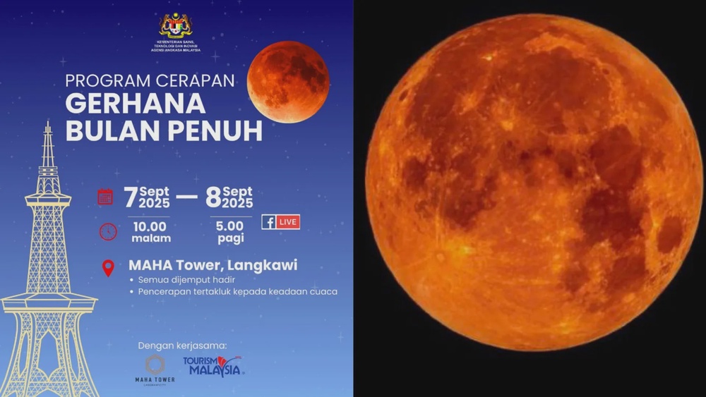 Fenomena Rare! Gerhana Bulan Penuh ‘Blood Moon’ Boleh Disaksikan Di ...