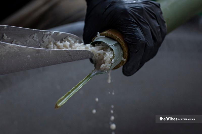 [PHOTOS] Lemang Daun Lerek Greenwood: a unique take on festive favourite