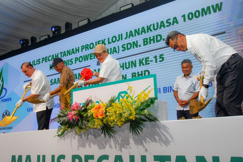 Sabah launches 100MW power plant project