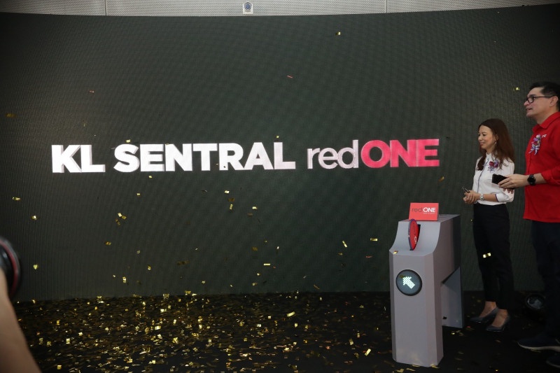 Prasarana, redONE join forces to rebrand KL Sentral LRT station