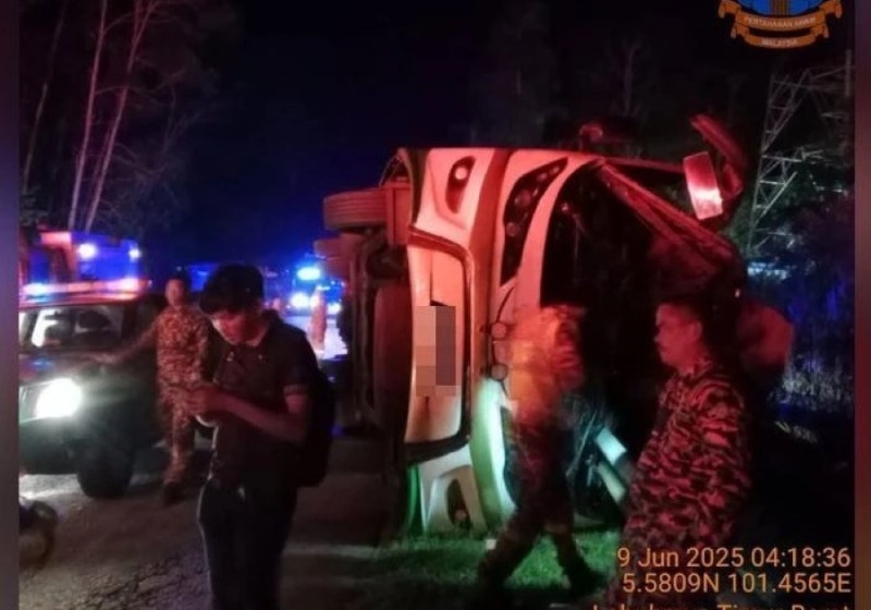 15 killed in tragic bus crash involving UPSI students (Updated)