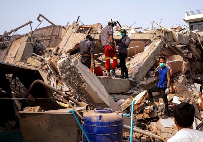AI and satellites help aid workers respond to Myanmar earthquake damage