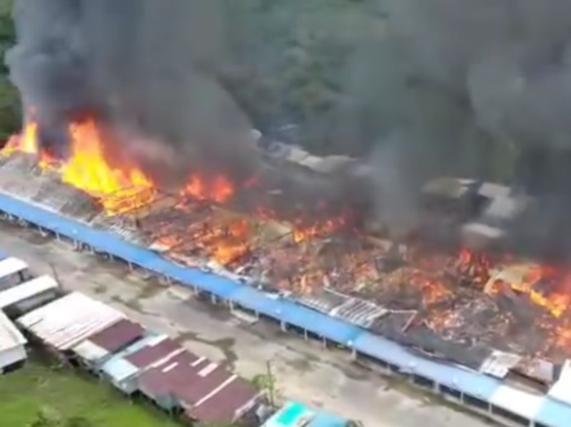 More than 300 natives left homeless after longhouse destroyed in fire