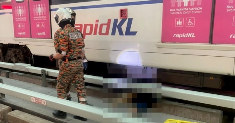 Taiwanese killed by LRT train after falling onto tracks in Puchong ...