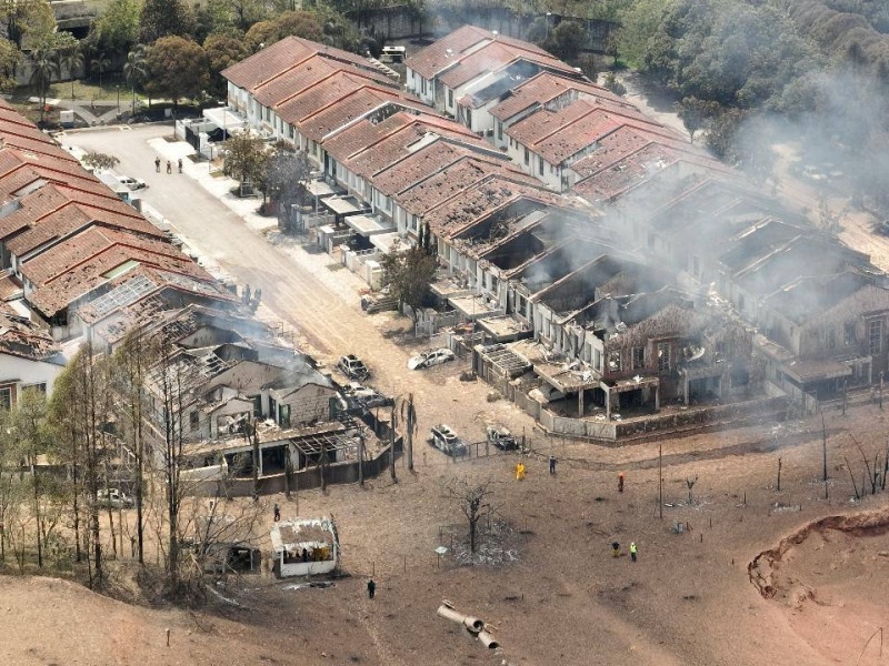 Gas pipeline fire: Risk of secondary explosion very low – fire chief