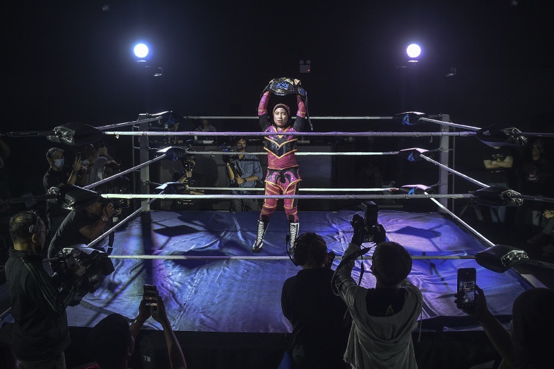 ‘Phoenix’ Diana rises above male-dominated M’sian wrestling