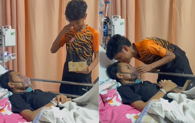 Cancer patient’s final gift to younger brother